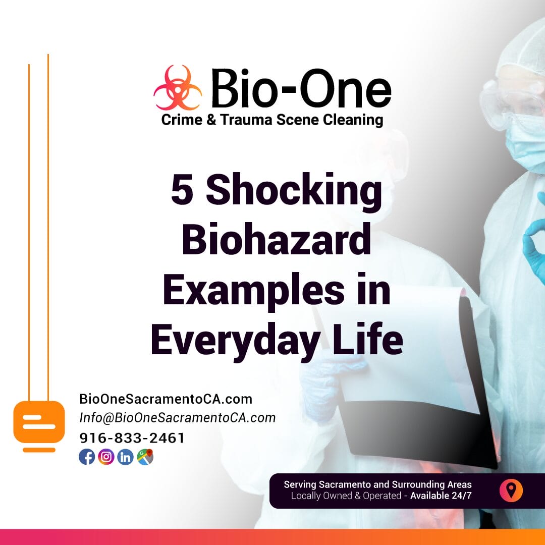 5 Shocking Biohazard Examples in Everyday Life - Bio-One Sacramento